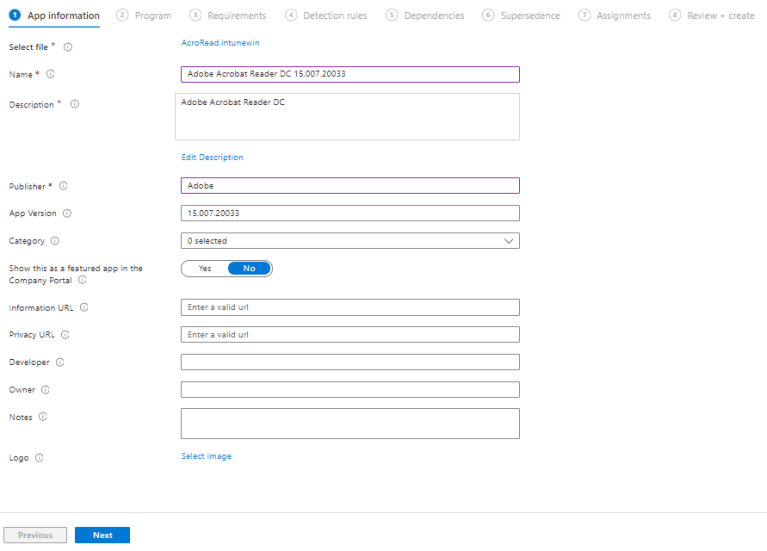 Adobe Reader DC with Intune – Ed_Tech_Jeff